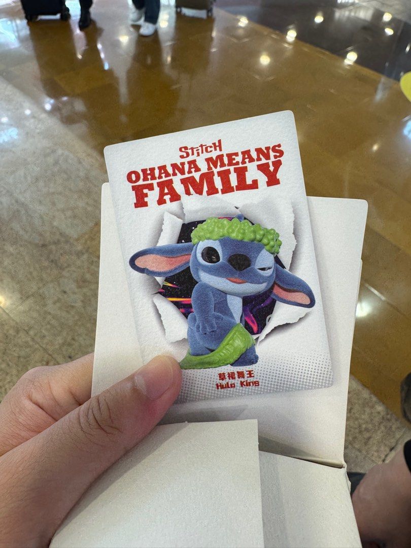 Miniso Stitch Ohana is Family, Hobbies & Toys, Toys & Games on Carousell