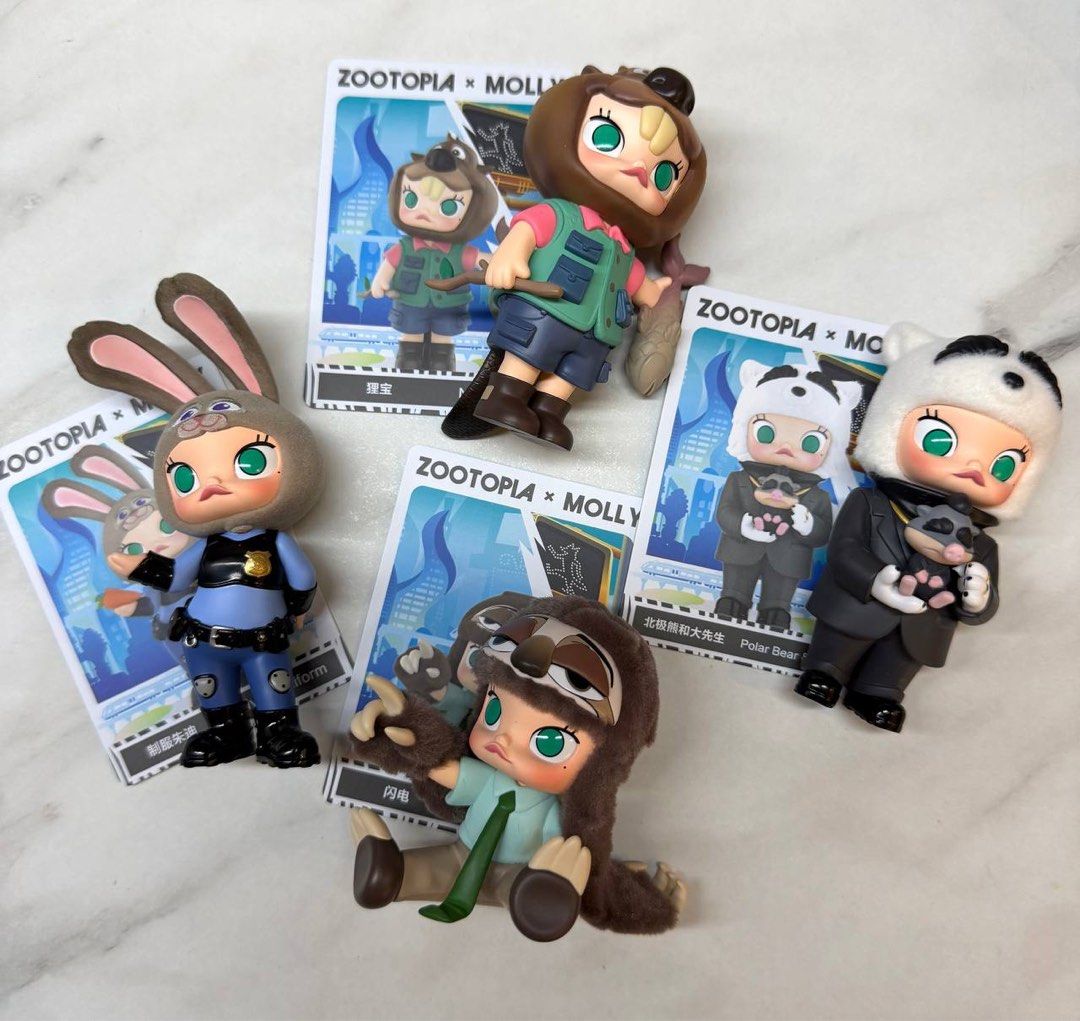 MOLLY X ZOOTOPIA, Hobbies & Toys, Toys & Games on Carousell