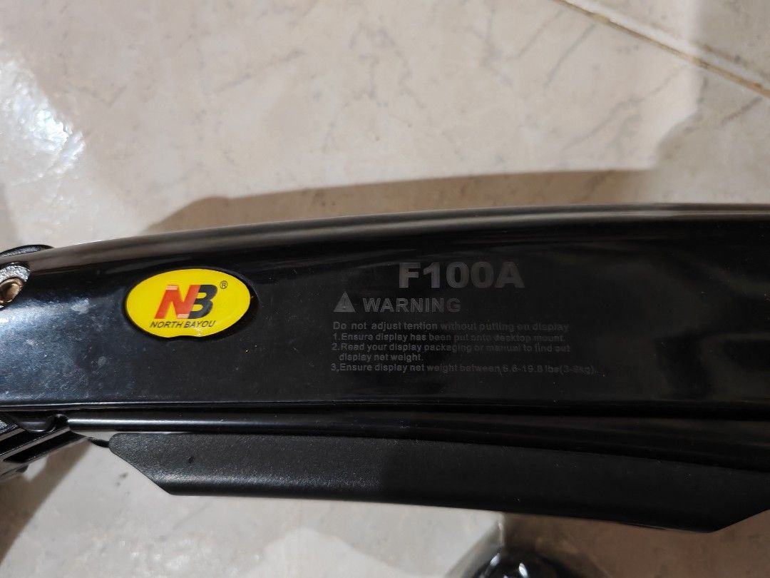 NB Monitor Stand, Monitor Bracket, Monitor Arm, Computers & Tech, Parts ...