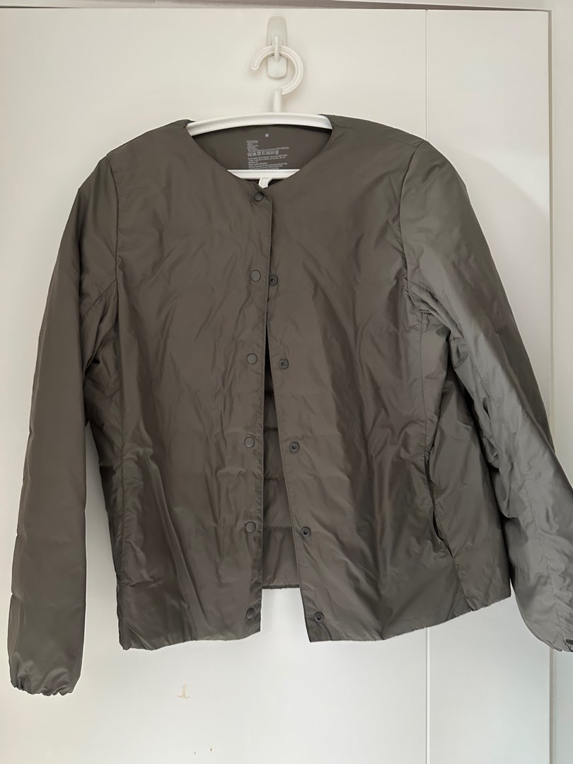 Muji Down Jacket 無印良品 羽絨, 女裝, 外套及戶外衣服 - Carousell