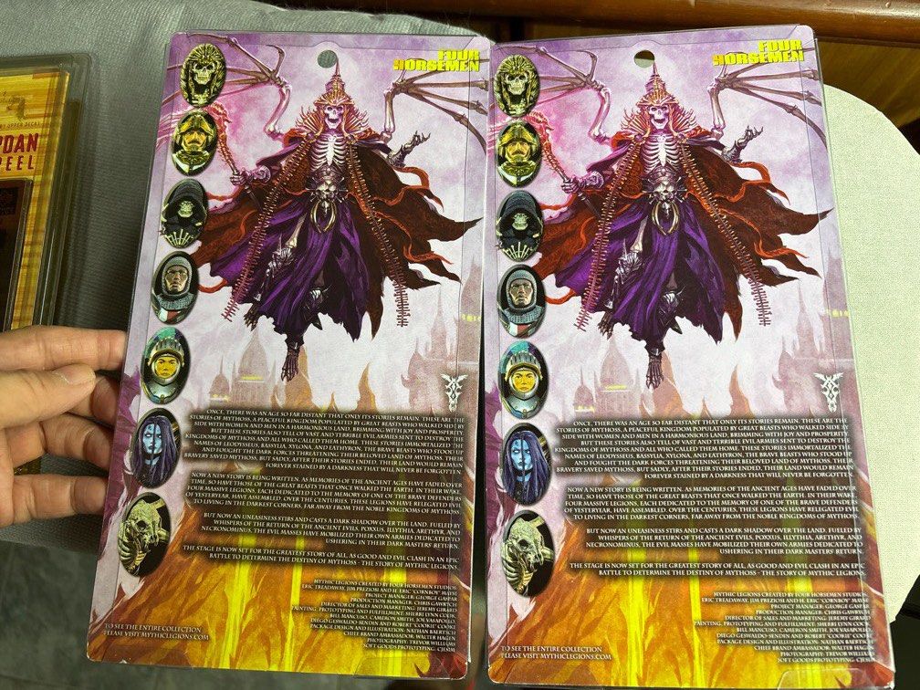 Mythic Legions Maxillius By FHM Four Horsemen, Hobbies & Toys, Toys ...