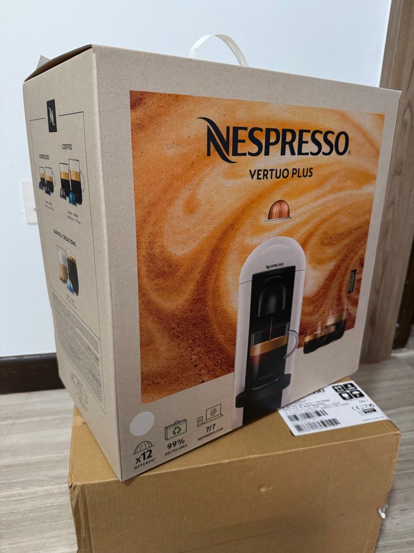 Nespresso Vertuo Plus Coffee Machine - Brand New, TV & Home Appliances ...