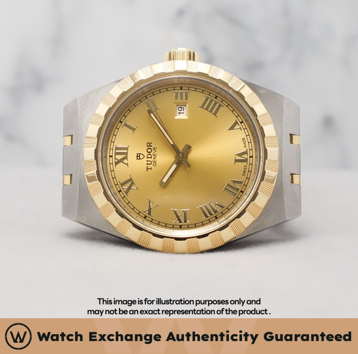 New Tudor Royal Bracelet 28303 Champagne Roman Dial Z20937 Dec 2025 ...