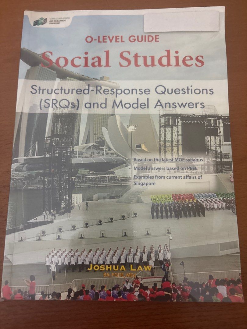 O-Level Guide Social Studies SRQ, Hobbies & Toys, Books & Magazines ...
