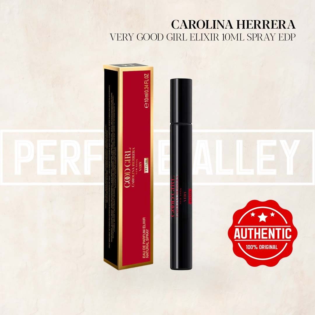 [PERFUME ALLEY] CAROLINA HERRERA VERY GOOD GIRL ELIXIR EDP 10ML, Beauty ...