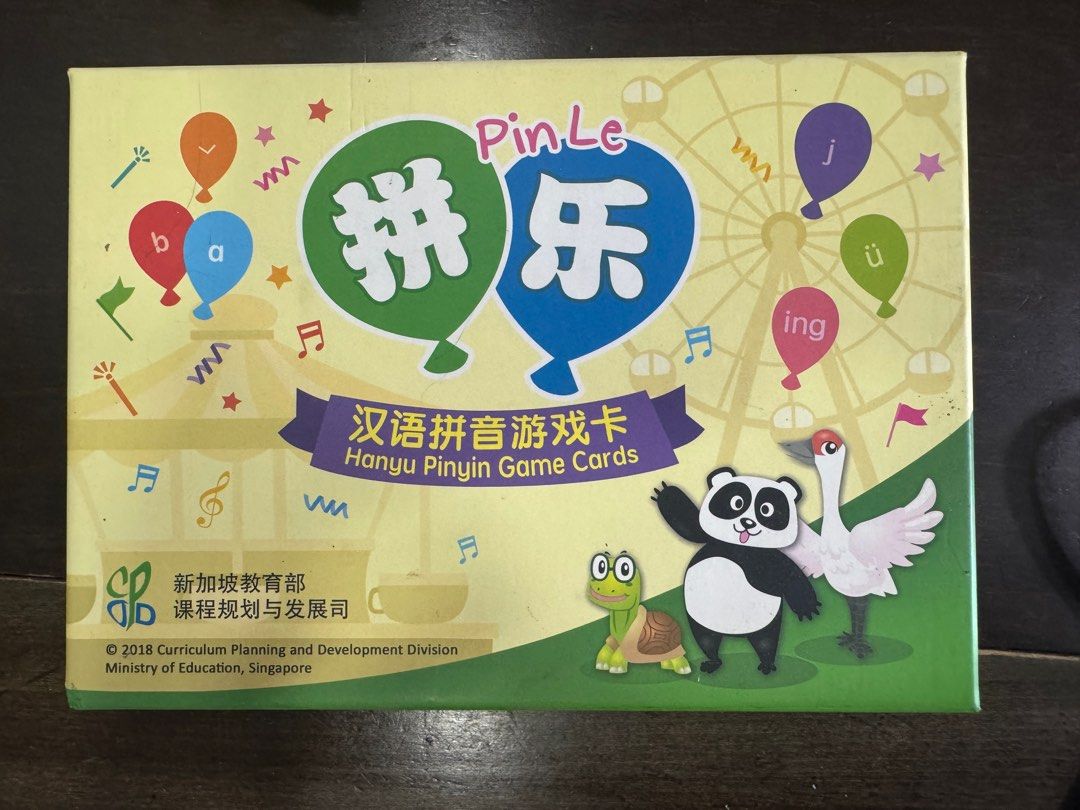 Pin Le Hanyu Pinyin Game Cards, Hobbies & Toys, Toys & Games on Carousell