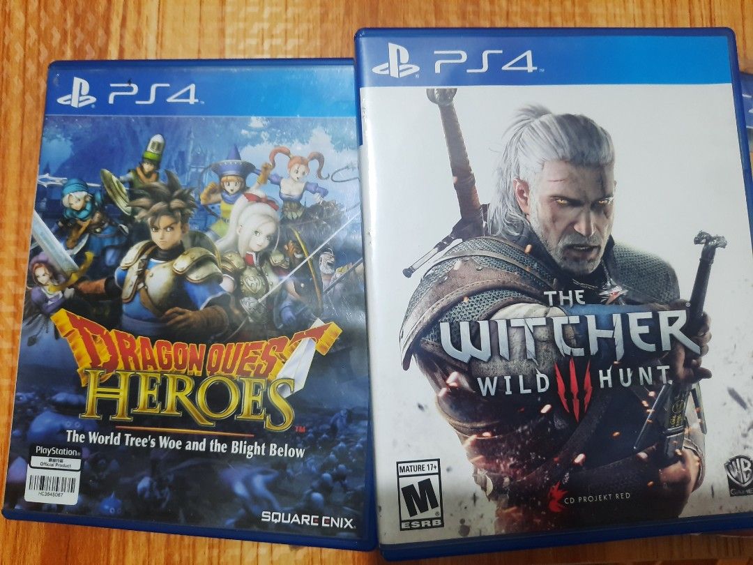 Playstation 4 Dragon Quest Heroes,The Witcher 3 , It takes Two, Video ...