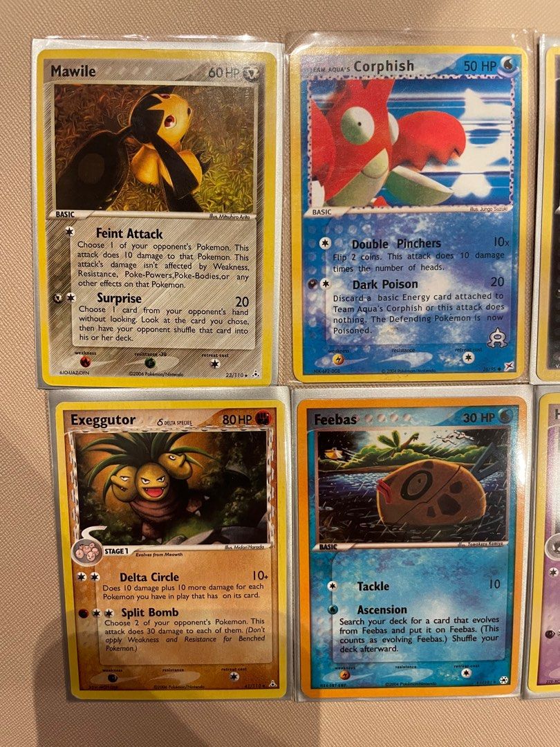 Pokemon Card Collection - Various Rare Cards, Hobbies & Toys, Toys ...