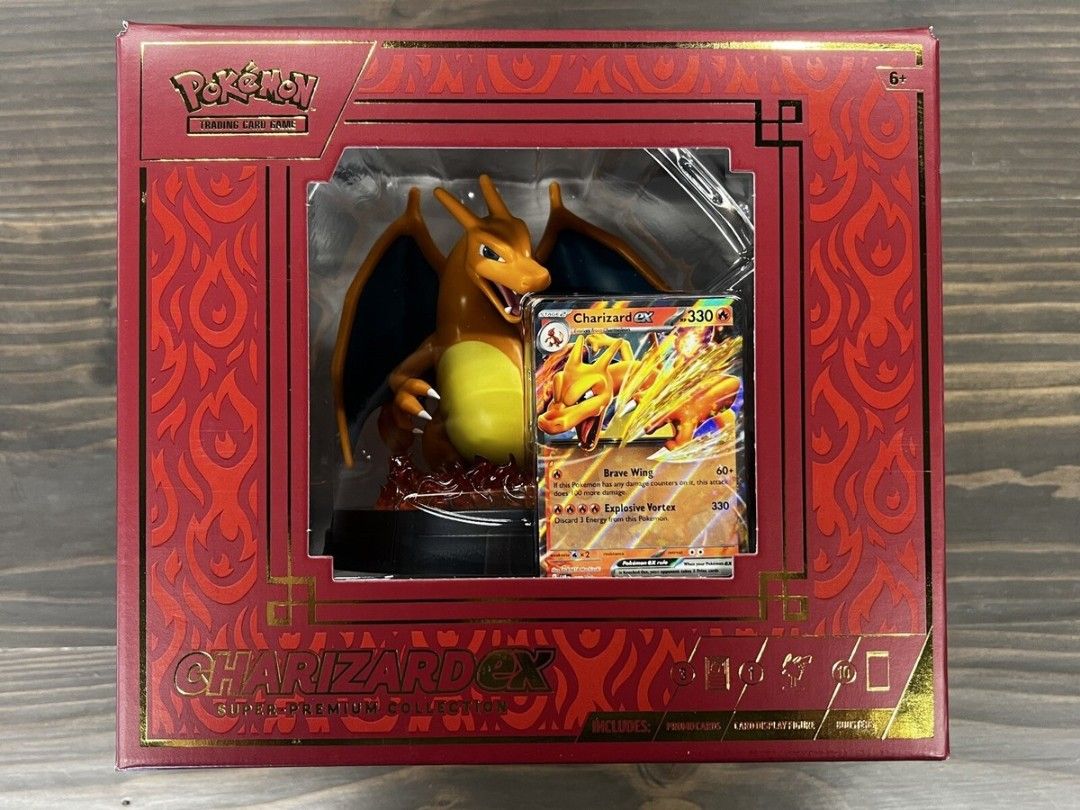 Pokemon Charizard EX Super Premium Collection Box, Hobbies & Toys, Toys ...
