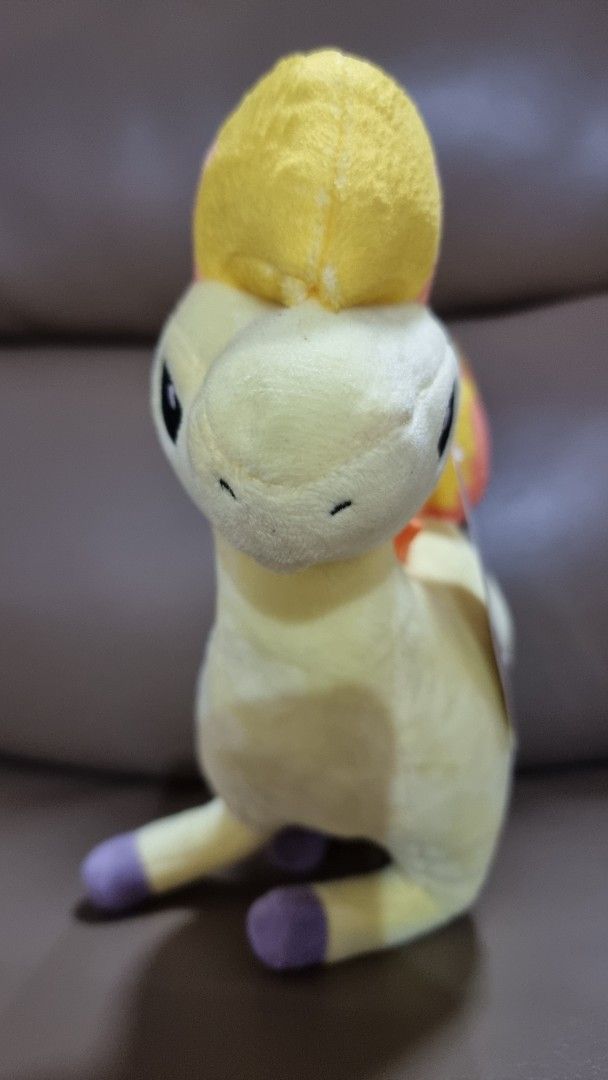 Pokemon Ponyta Plushie with Tag, Hobbies & Toys, Toys & Games on Carousell