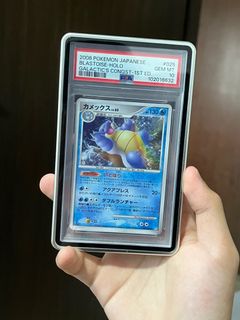 2021 Pokemon Japanese Blastoise Holo PSA 9, Hobbies & Toys, Toys ...