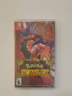 Pokemon Scarlet (NEW) (Physical) (Nintendo Switch), Video Gaming, Video ...