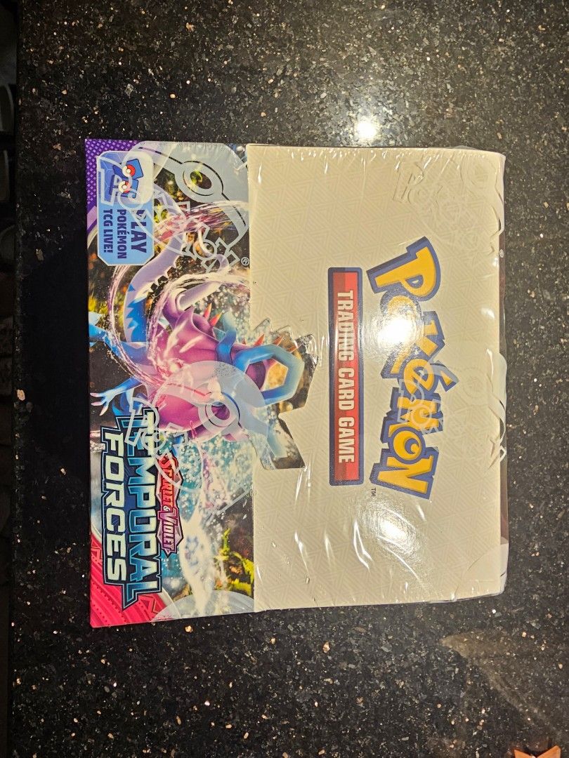 Pokemon TCG: Scarlet & Violet - Temporal Forces Booster Box, Hobbies ...