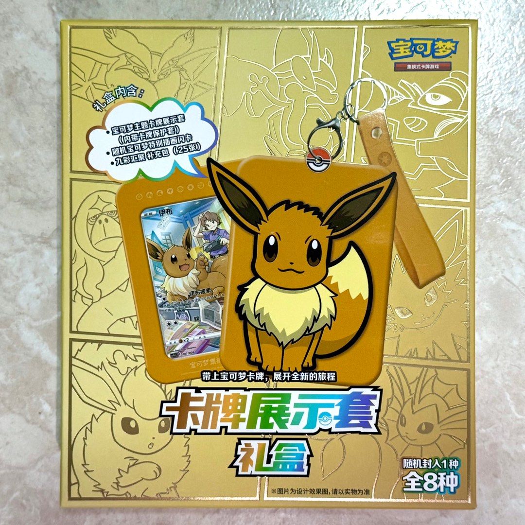 Pokémon TCG: Chinese Card Display Set Gift Box (Version 1), Hobbies ...