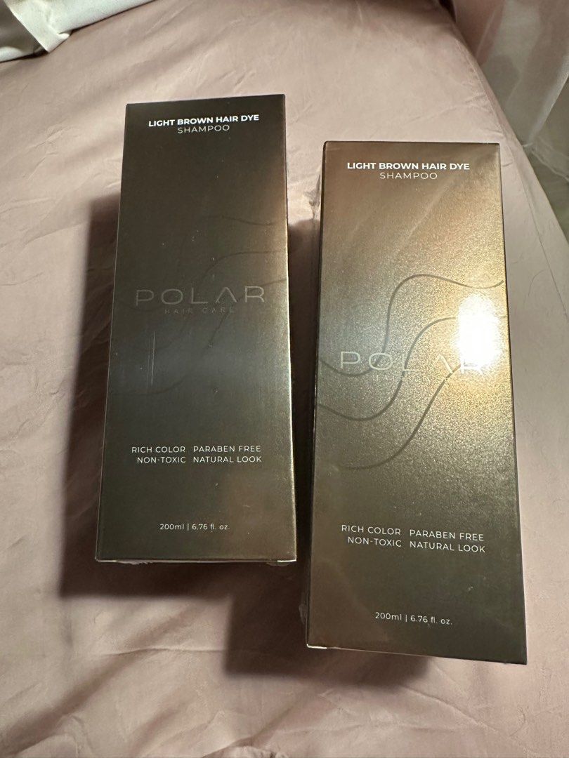 Polar Light Brown Hair Dye Shampoo, Beauty & Personal Care, Hair ...