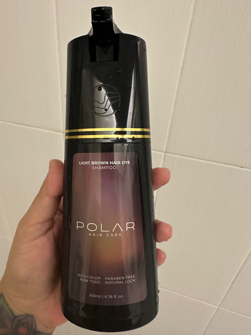 Polar Light Brown Hair Dye Shampoo, Beauty & Personal Care, Hair ...
