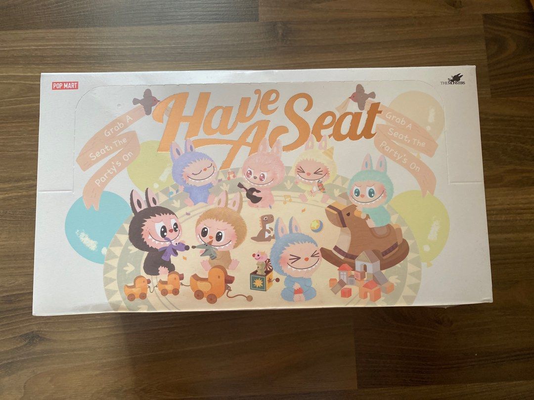 POP MART Labubu V2 Have A Seat Series Blind Box (SEALED), Hobbies ...