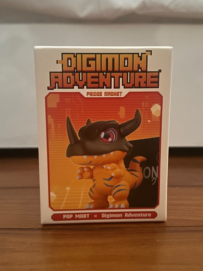 Popmart Digimon Adventure Fridge Magnet Toy, Hobbies & Toys, Toys ...