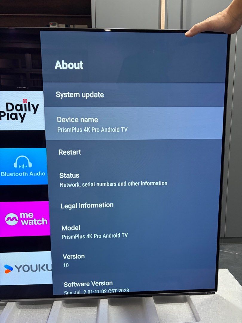 PRISM+ 65AL OLED 4K PRO AI GOOGLE TV prism plus prismplus android, TV ...