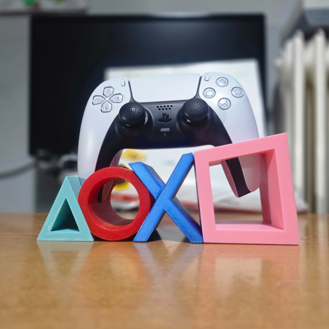 PS5 Icons Symbol DualSense Controller Holder, Video Gaming, Gaming ...