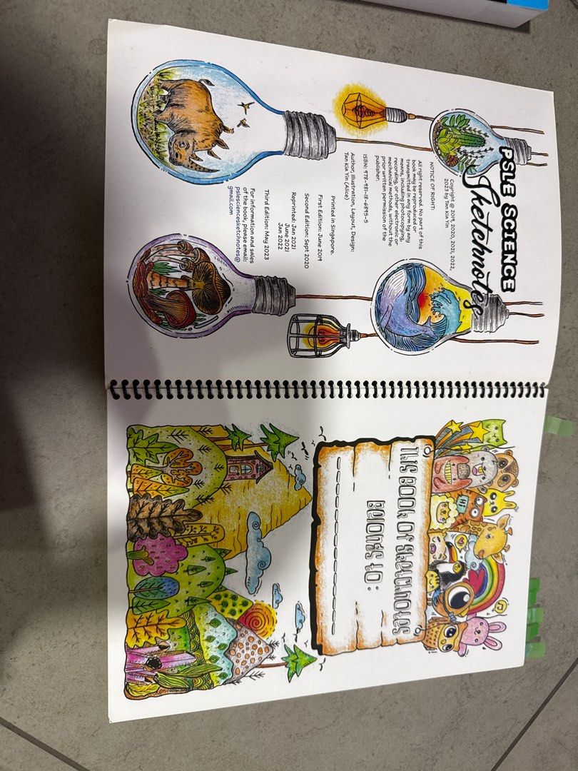 PSLE Science Sketchnotes - Third Edition, Hobbies & Toys, Books ...