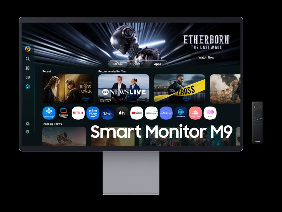 SAMSUNG 32" SMART MONITOR M9 M90SF 4K UHD OLED | 4K OLED | 3840X2160 ...