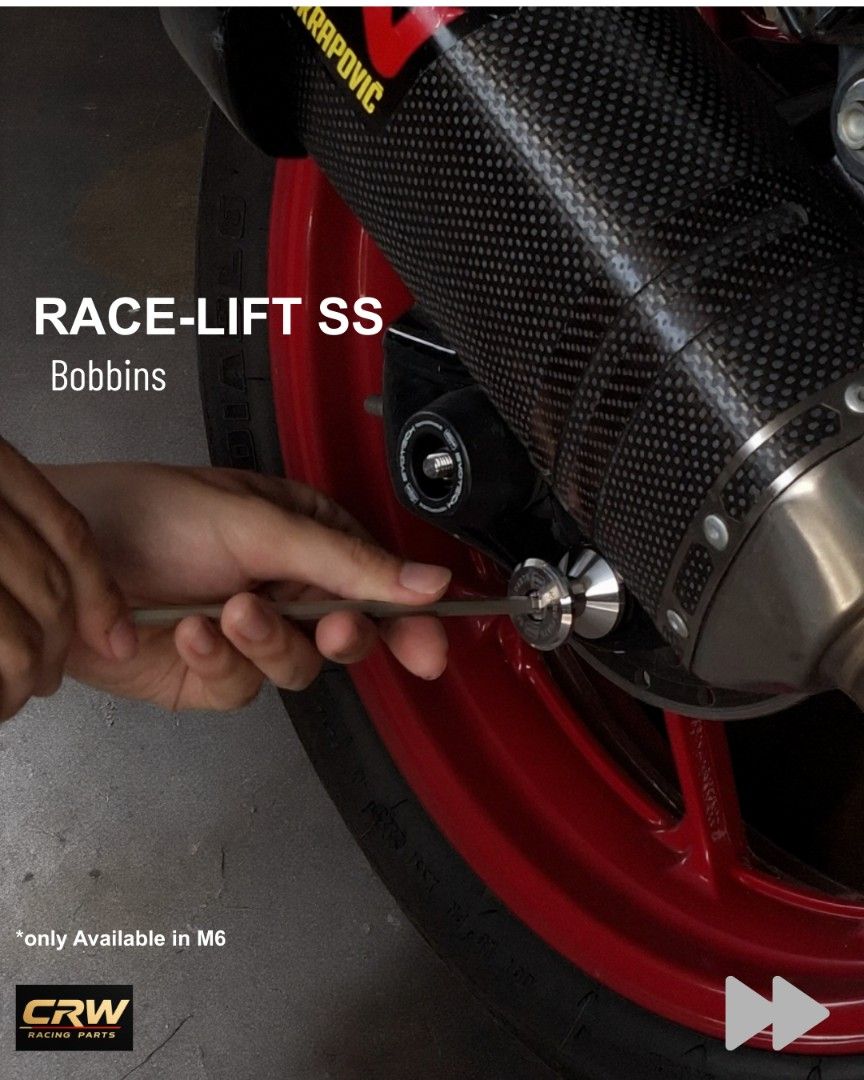 RACE-LIFT SS Motorcycle Bobbins (M6), Motorcycles, Motorcycle ...