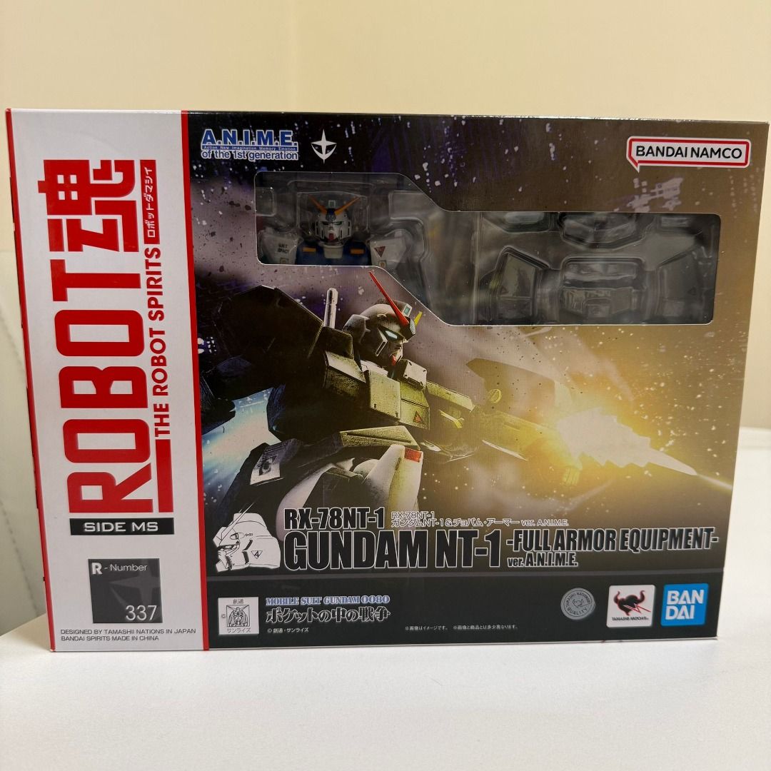 💥全新現貨💥ROBOT魂 高達 NT1 全武裝版 RX-78NT-1FA GUNDAM NT-1 -FULL ARMOR EQUIPMENT ...