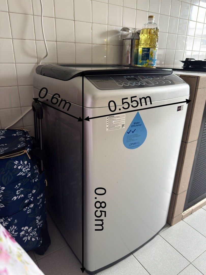Samsung Top Load Washing Machine 7.5kg, TV & Home Appliances, Washing ...
