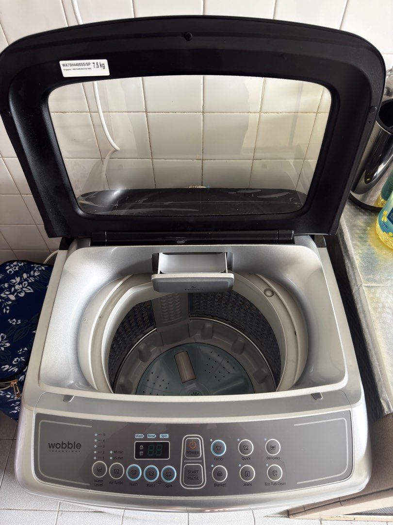 Samsung Top Load Washing Machine 7.5kg, TV & Home Appliances, Washing ...