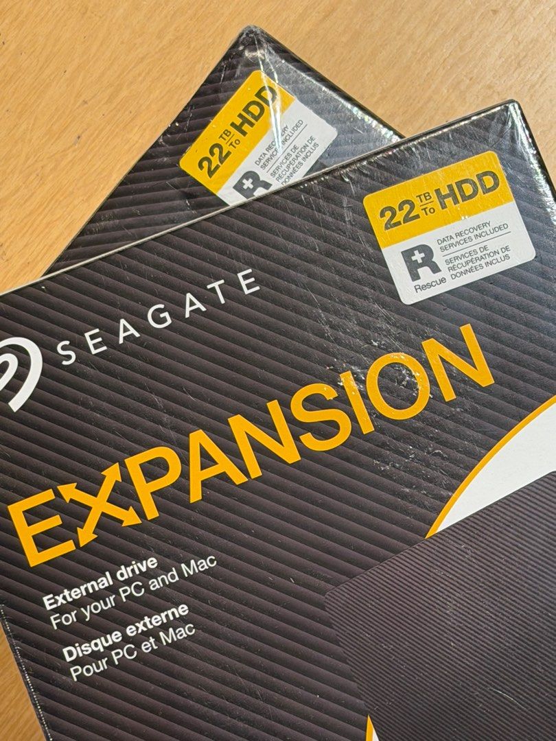 Seagate Expansion 22TB External Hard Drive HDD - USB 3.0, with Rescue ...