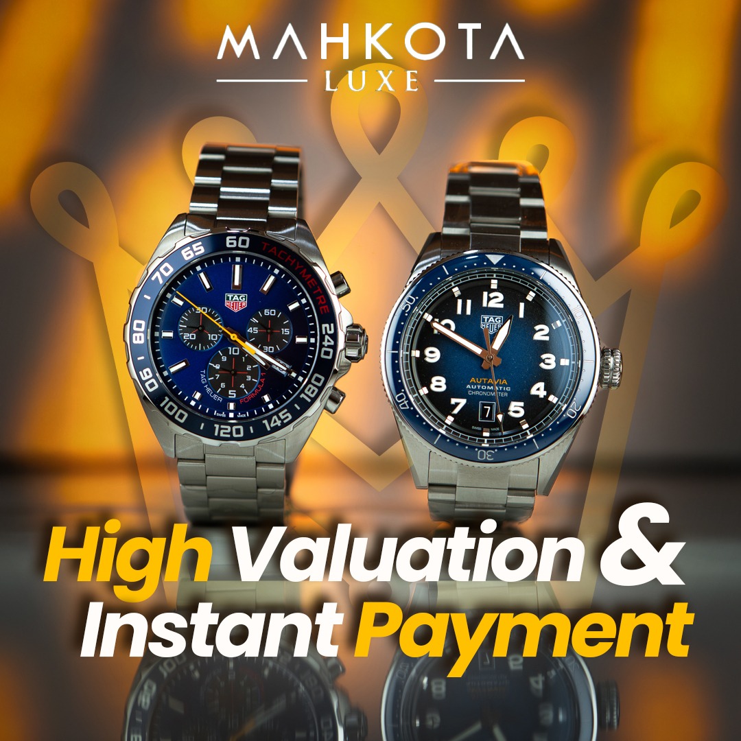 Sell Your Tag Heuer to Mahkota Luxe Singapore | High Valuation ...