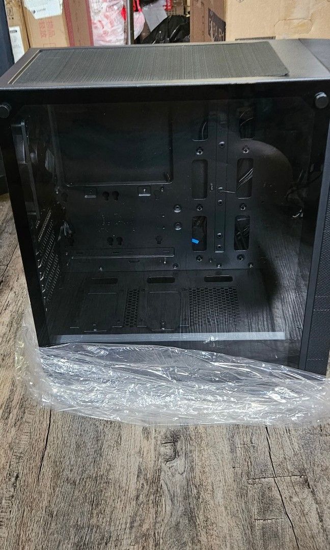 SilverStone Technology FARA R1 V2, Black Tempered Glass Side Panel, Mid ...