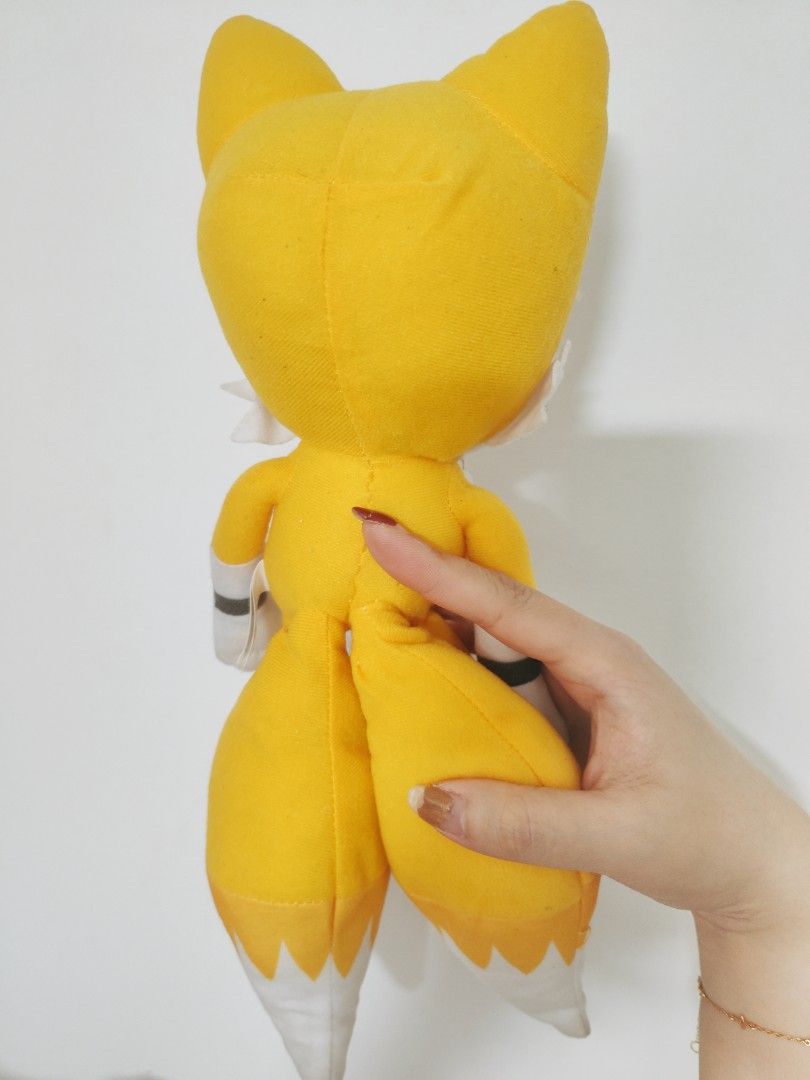 Sonic the hedgehog tails plush plushies soft toy, Hobbies & Toys, Toys ...