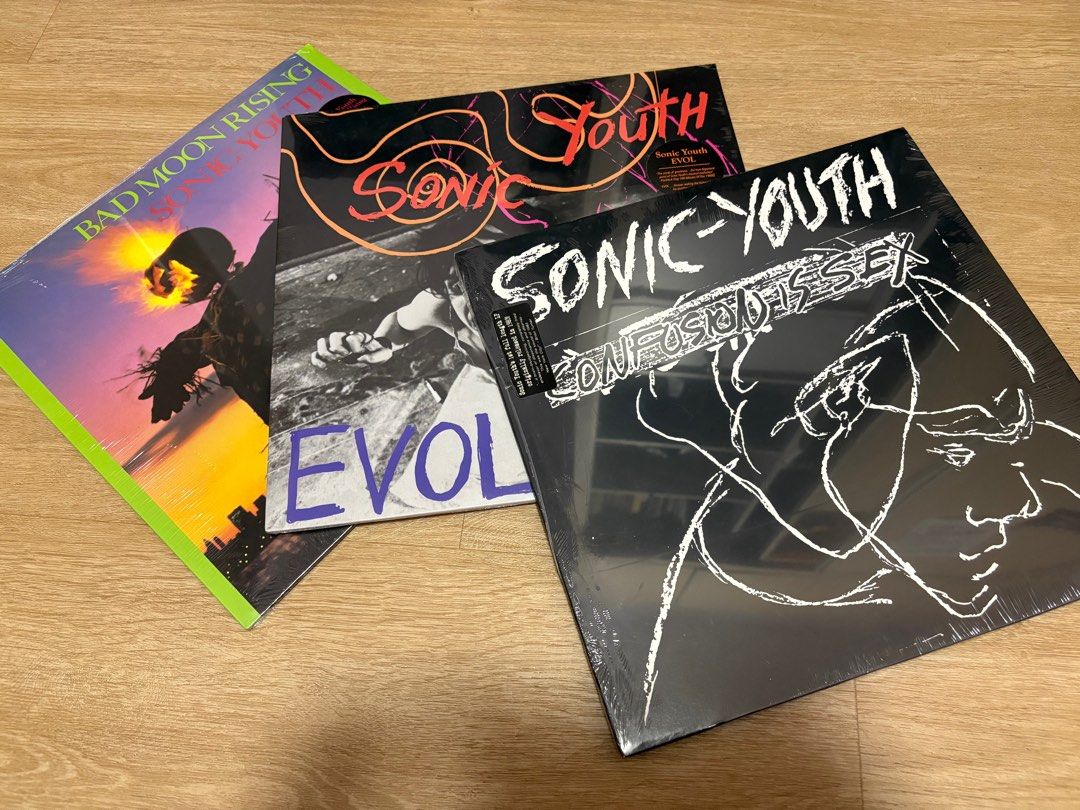 Sonic Youth 12" Records Collection, Hobbies & Toys, Music & Media ...