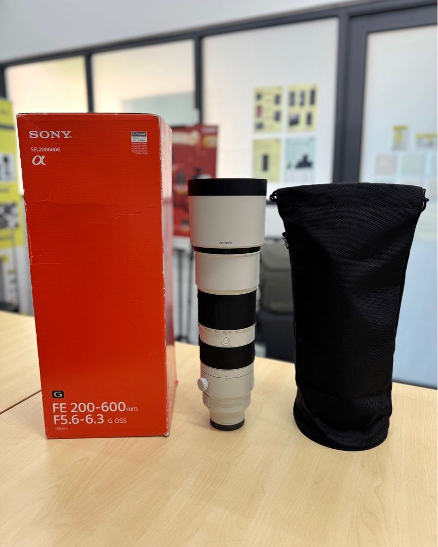 SONY FE 200-600MM F5.6-6.3 G OSS LENS (99.9% NEW), Photography, Lens ...
