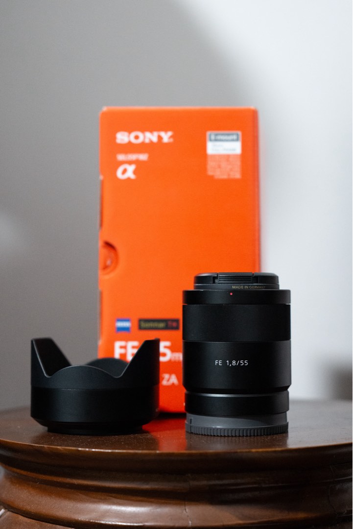 Sony Zeiss 55mm f1.8 lens for E-Mount, Photography, Lens & Kits on ...