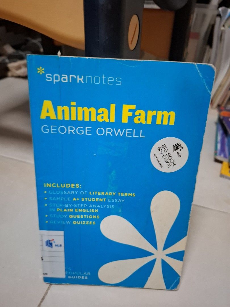 Sparknotes Animal farm by George Orwell, Hobbies & Toys, Books ...