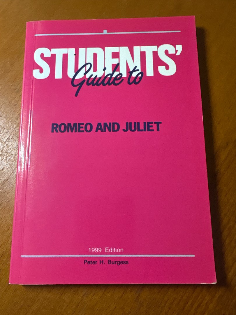 Students' Guide to Romeo and Juliet (1999 Edition), Hobbies & Toys ...