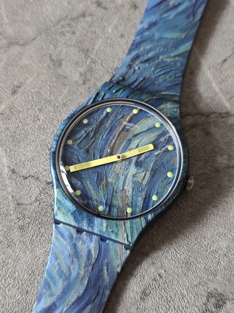 SWATCH x MoMA THE STARRY NIGHT BY VINCENT VAN GOGH COLLAB SPECIAL ...