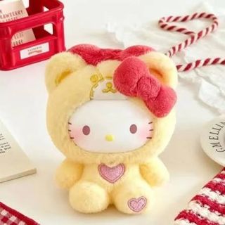 Top Toy | Hello Kitty Teddy Pyjamas Plush Keychain Blind Box, Hobbies ...