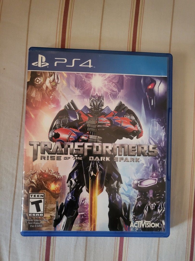 PS4 Transformers: Rise of the Dark Spark - PS4 GAME, Video Gaming ...