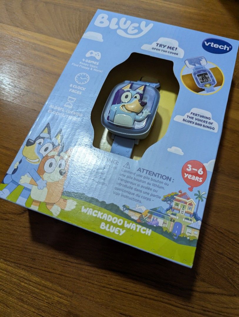 VTech Bluey Wackadoo Watch - Brand New, Hobbies & Toys, Toys & Games on ...