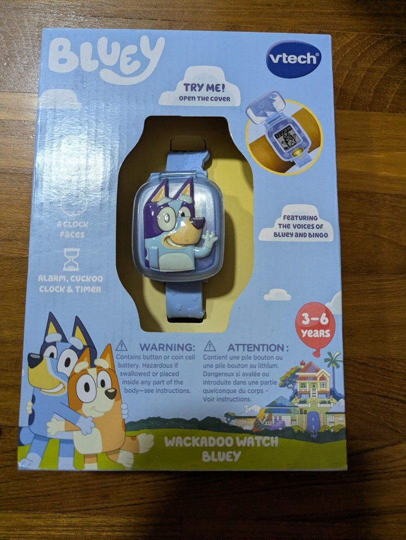 VTech Bluey Wackadoo Watch - Brand New, Hobbies & Toys, Toys & Games on ...