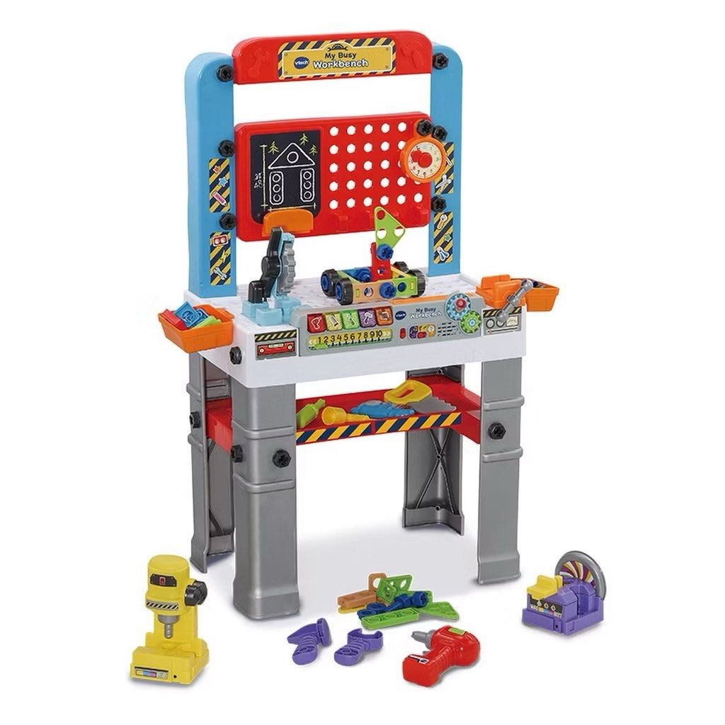 Vtech My Busy Workbench, Hobbies & Toys, Toys & Games on Carousell