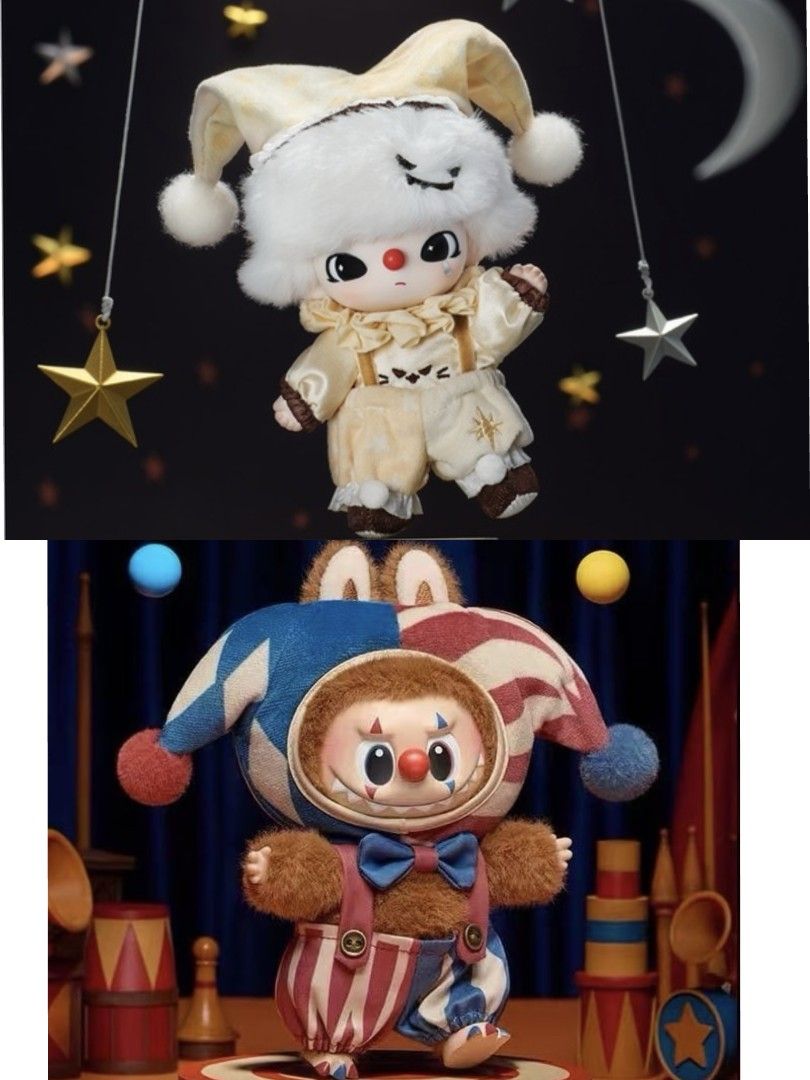 Wts juggling clown Lumino Feast dimoo Labubu WSS why so serious popmart ...