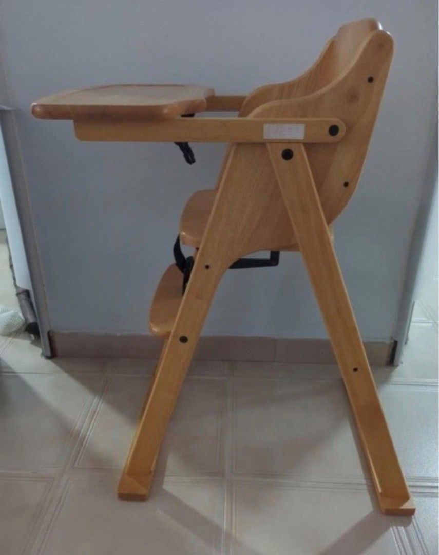 Yamatoya Tatameru Baby High Chair, Babies & Kids, Nursing & Feeding ...