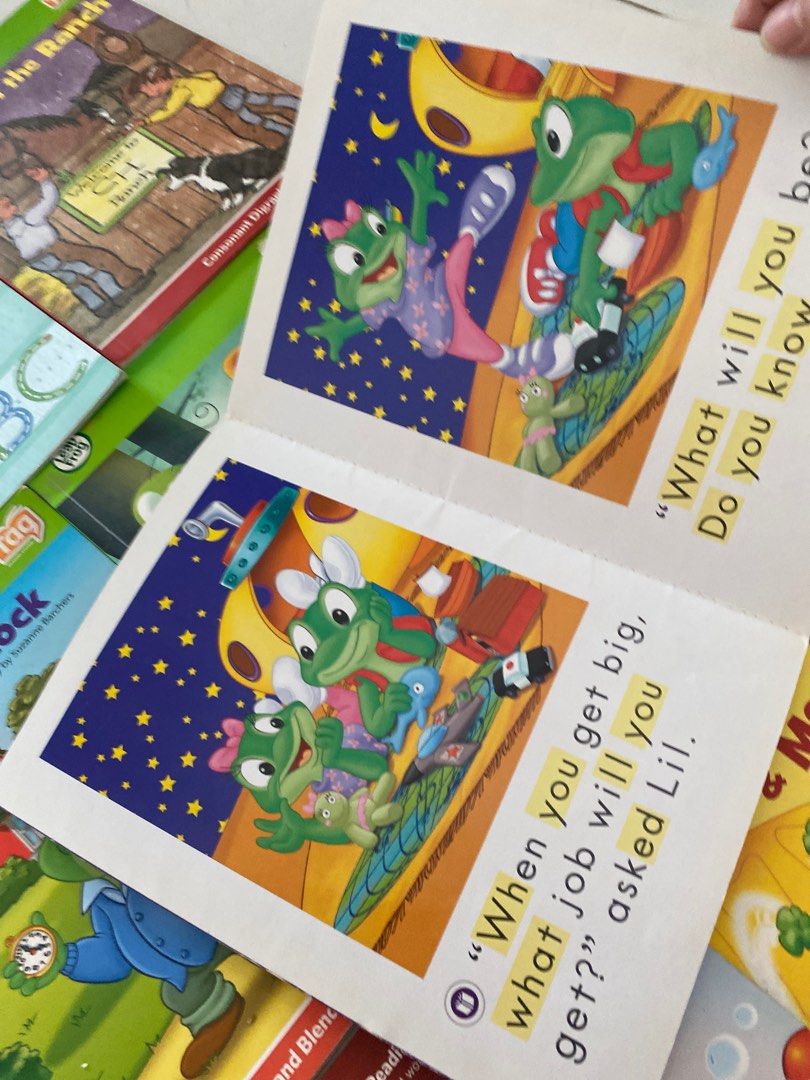 11x (bundle of 11) Leap Frog Early Reading Series, Hobbies & Toys ...