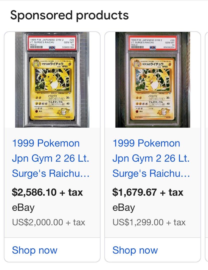 1999 Pokemon Raichu #26 PSA10 Slab **SUPER RARE**, Hobbies & Toys, Toys ...