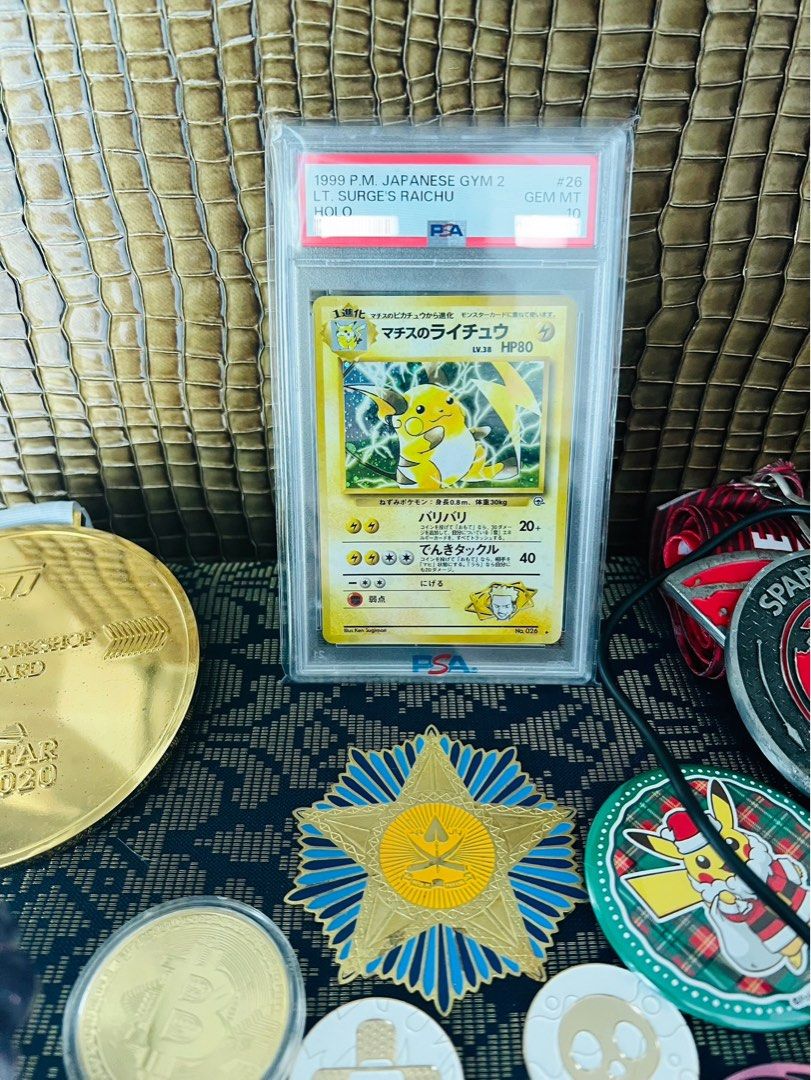 1999 Pokemon Raichu #26 PSA10 Slab **SUPER RARE**, Hobbies & Toys, Toys ...
